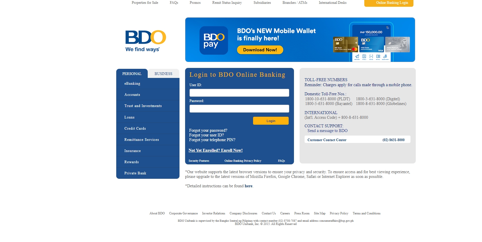 Banco De Oro Online